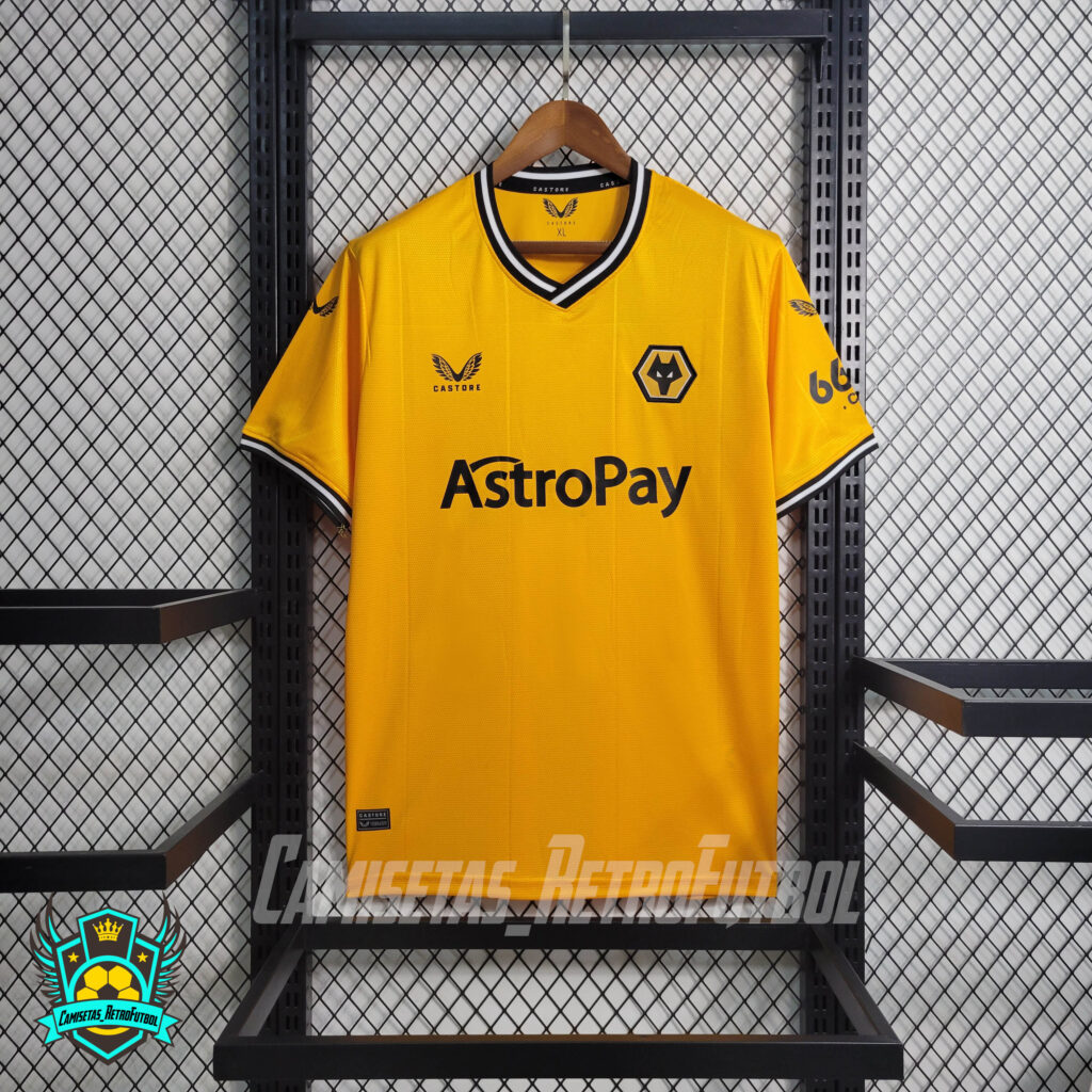 Camiseta Wolverhampton Wanderers 2023/2024 Local - Camisetas RetroFutbol